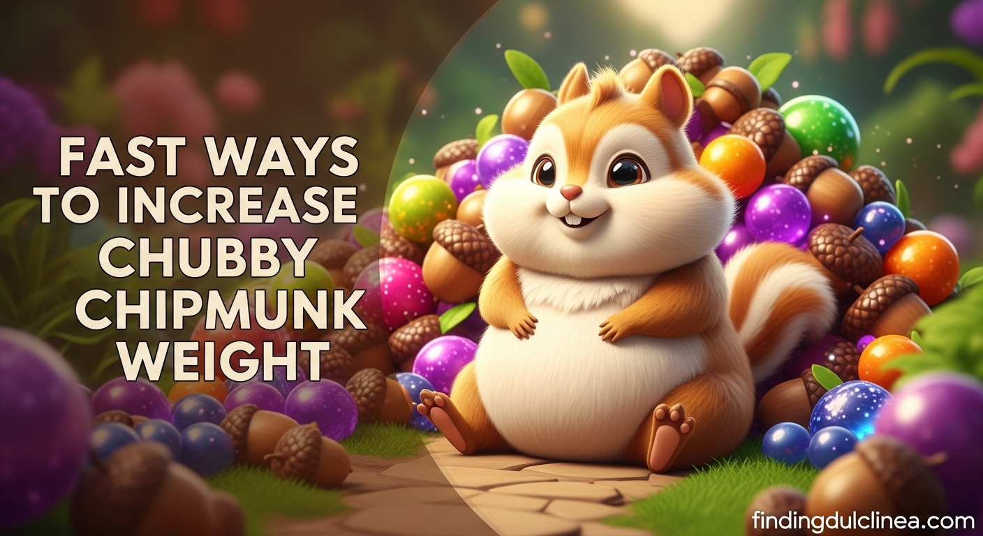 How to Increase Chubby Chipmunk Weight in October 2025