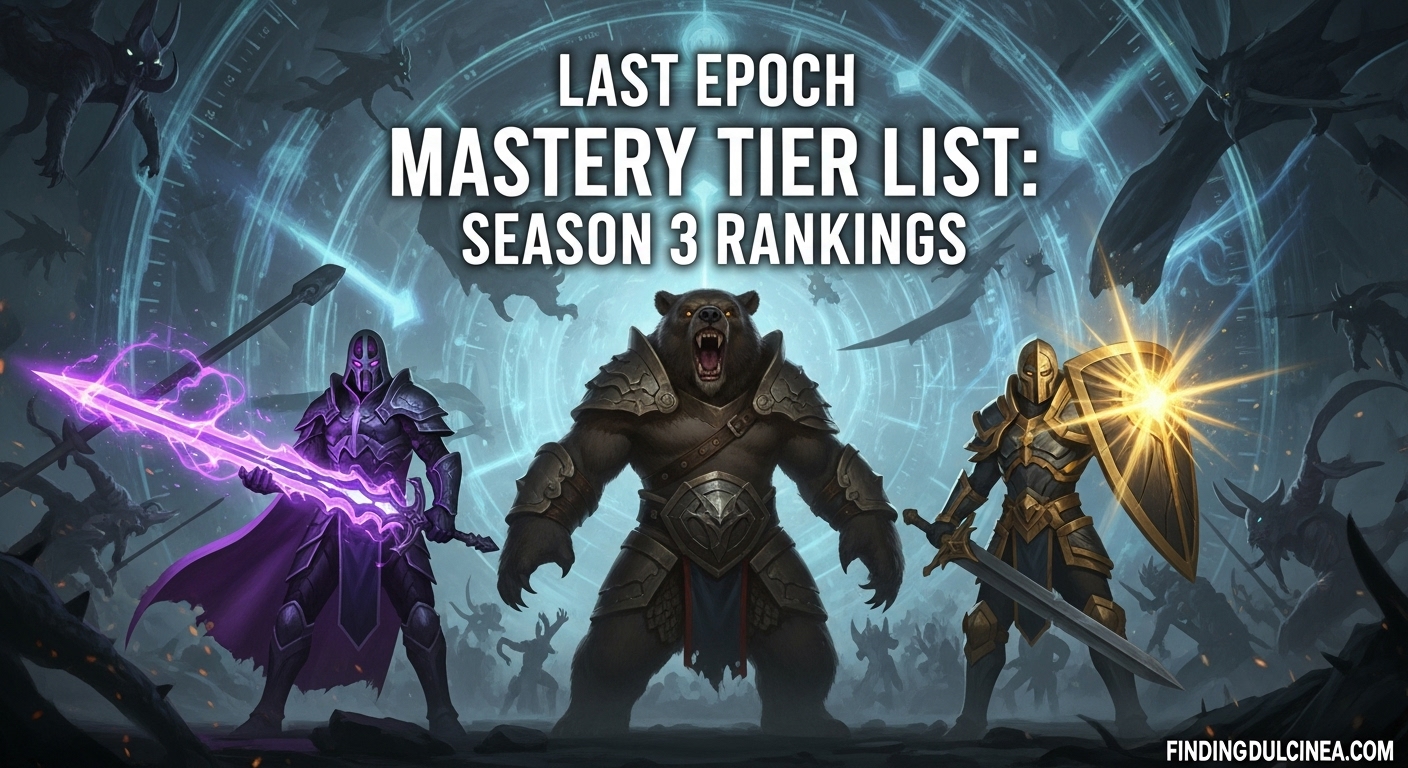 Last Epoch Tier List (December 2025): Season 3 Mastery Rankings