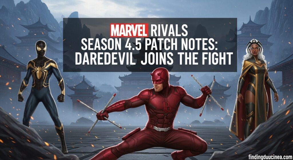 All Marvel Rivals Season 4.5 Patch Notes: Hero Changes