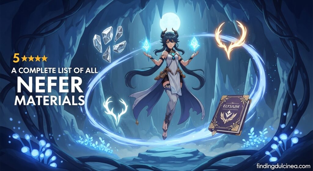 All Nefer Materials & Farming Locations October 2025