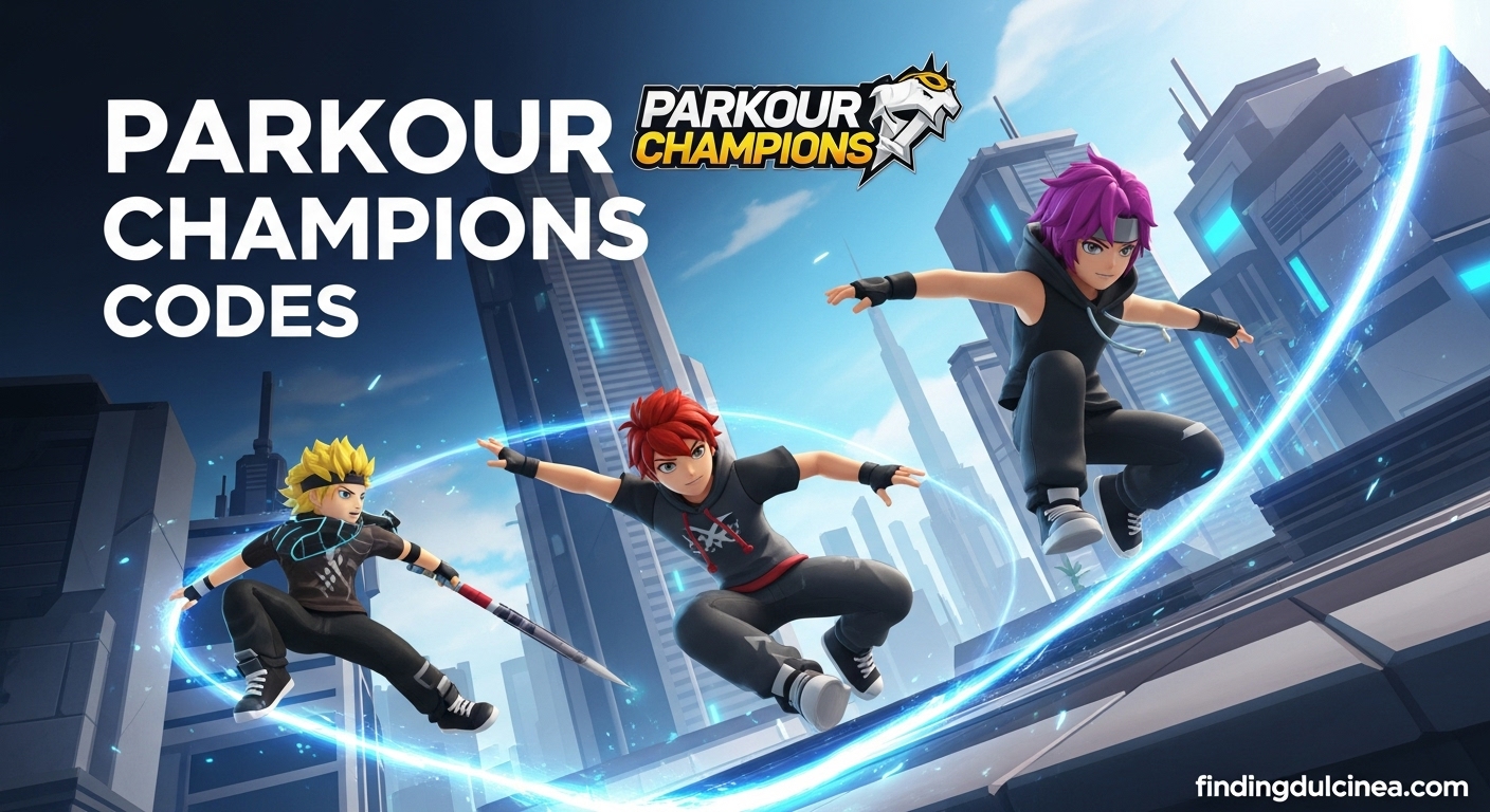 Parkour Champions Codes (January 2025) 100k coins