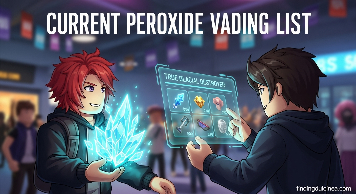 Peroxide Trading Value List (December 2025) Item & Skill Values