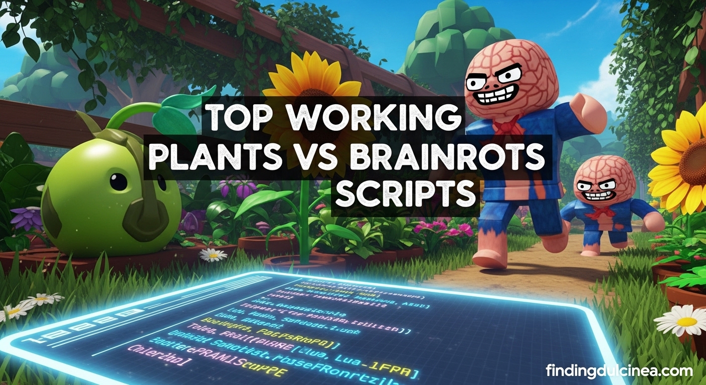 Top 7 Plants Vs Brainrots Scripts for January 2026 (PC/Mobile)