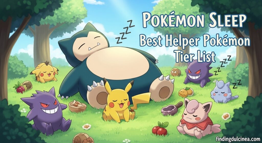 Pokemon Sleep Best Helper Pokemon Tier List for November 2025