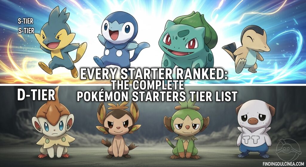Pokémon Starters Tier List (October 2025): All 27 Ranked S-D