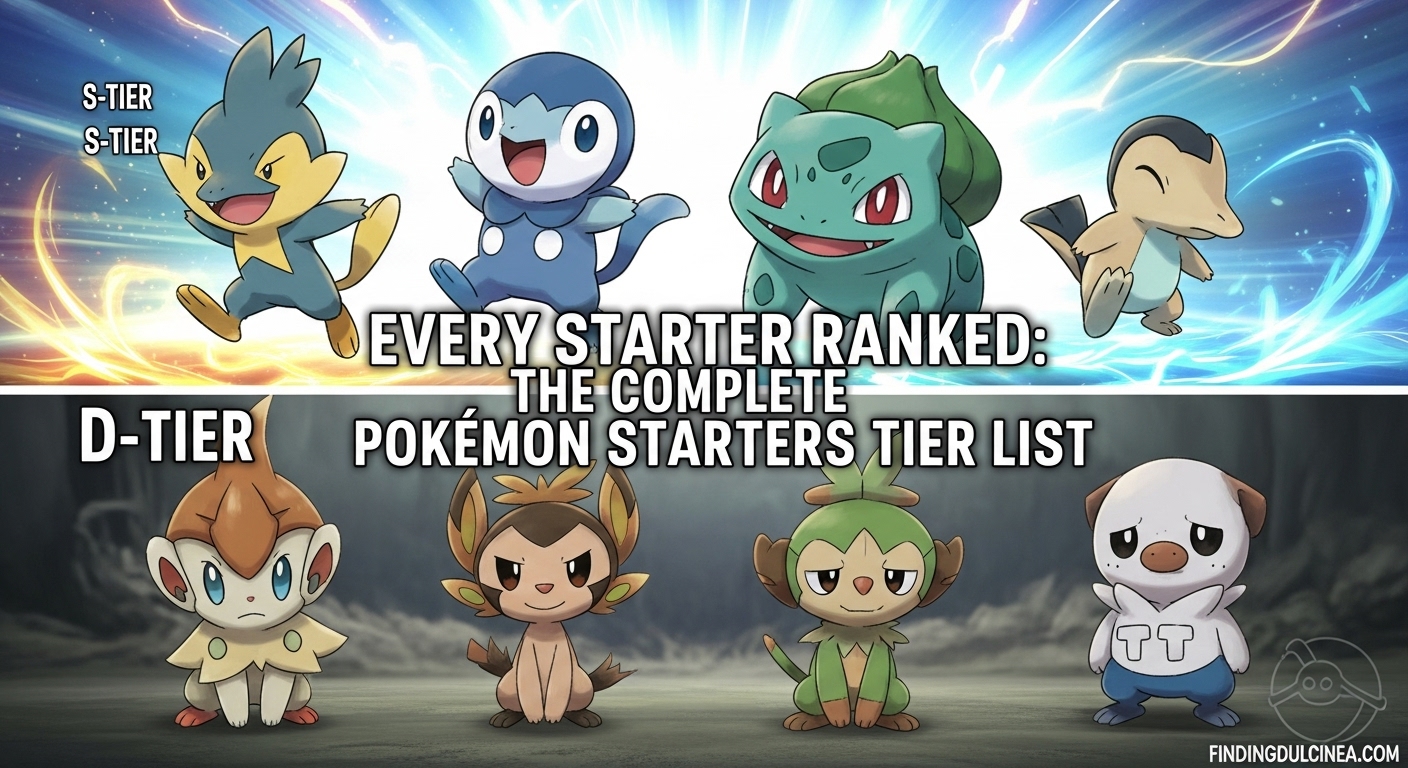 Pokémon Starters Tier List (December 2025): All 27 Ranked S-D