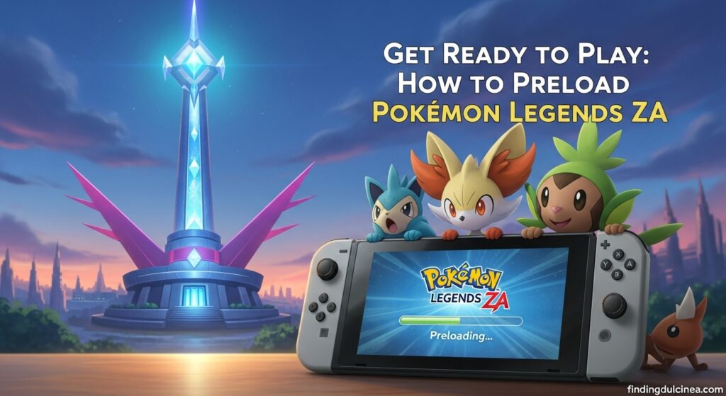 How to Preload Pokemon Legends ZA on Switch for November 2025