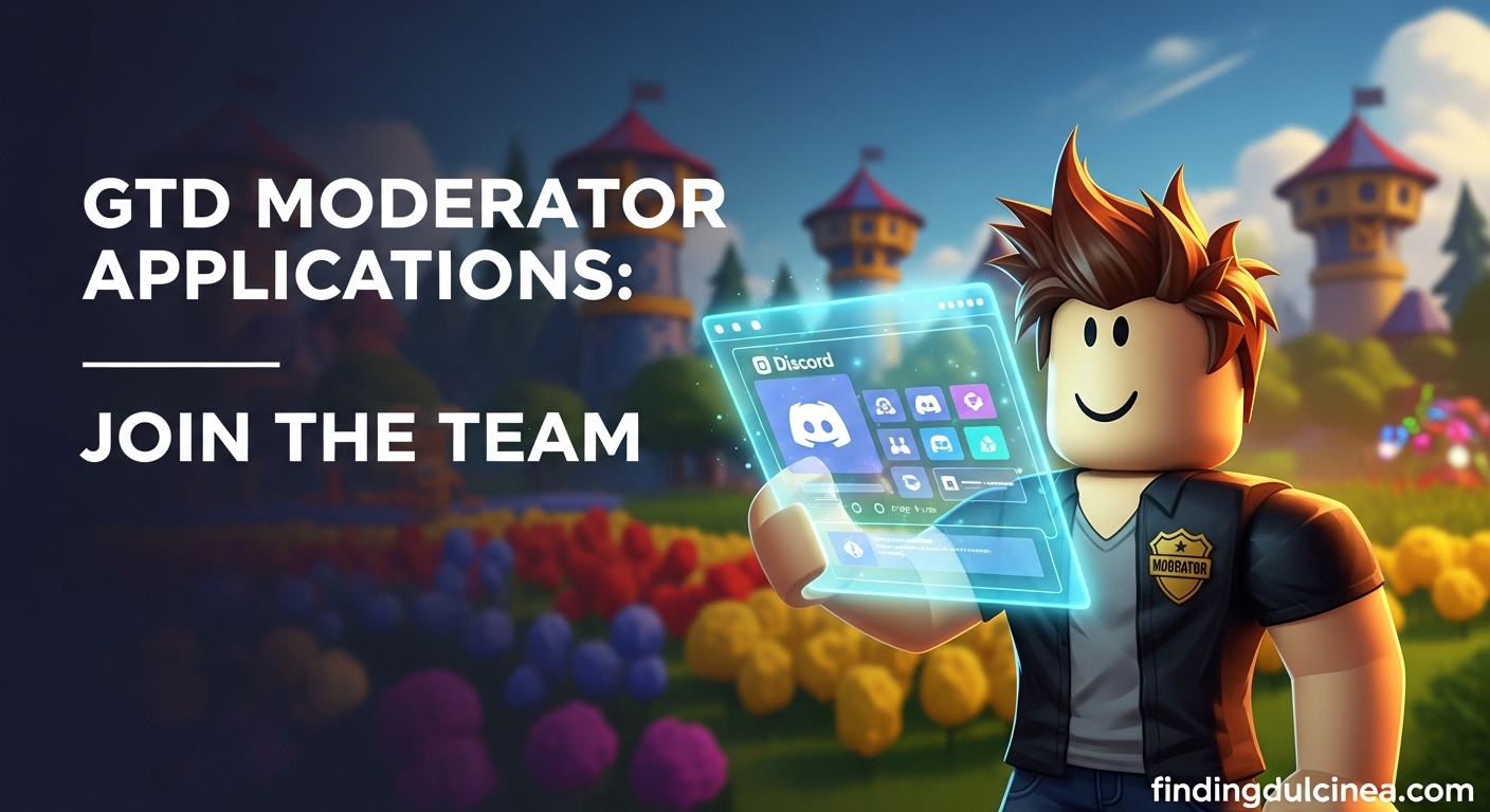 All Requirements for GTD Moderator Applications March 2026