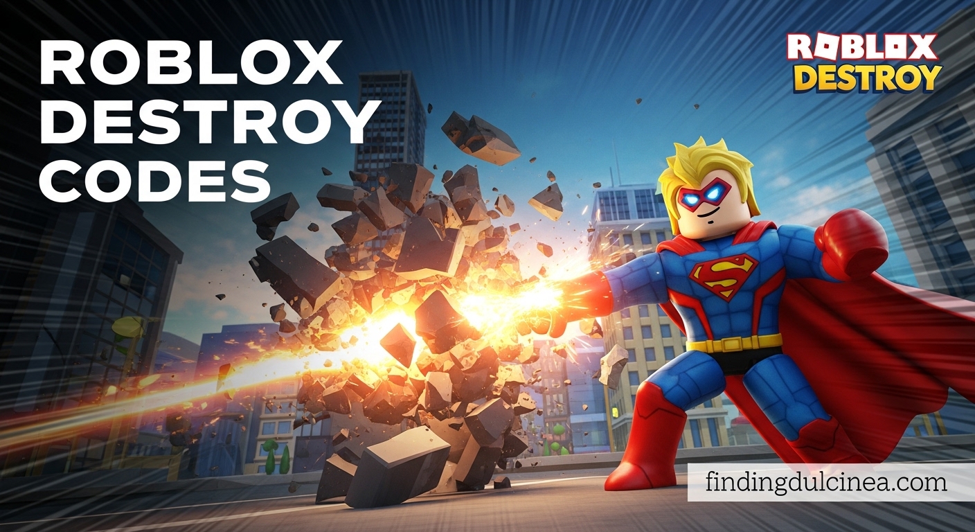 Roblox Destroy Codes (November 2025) $20K Cash