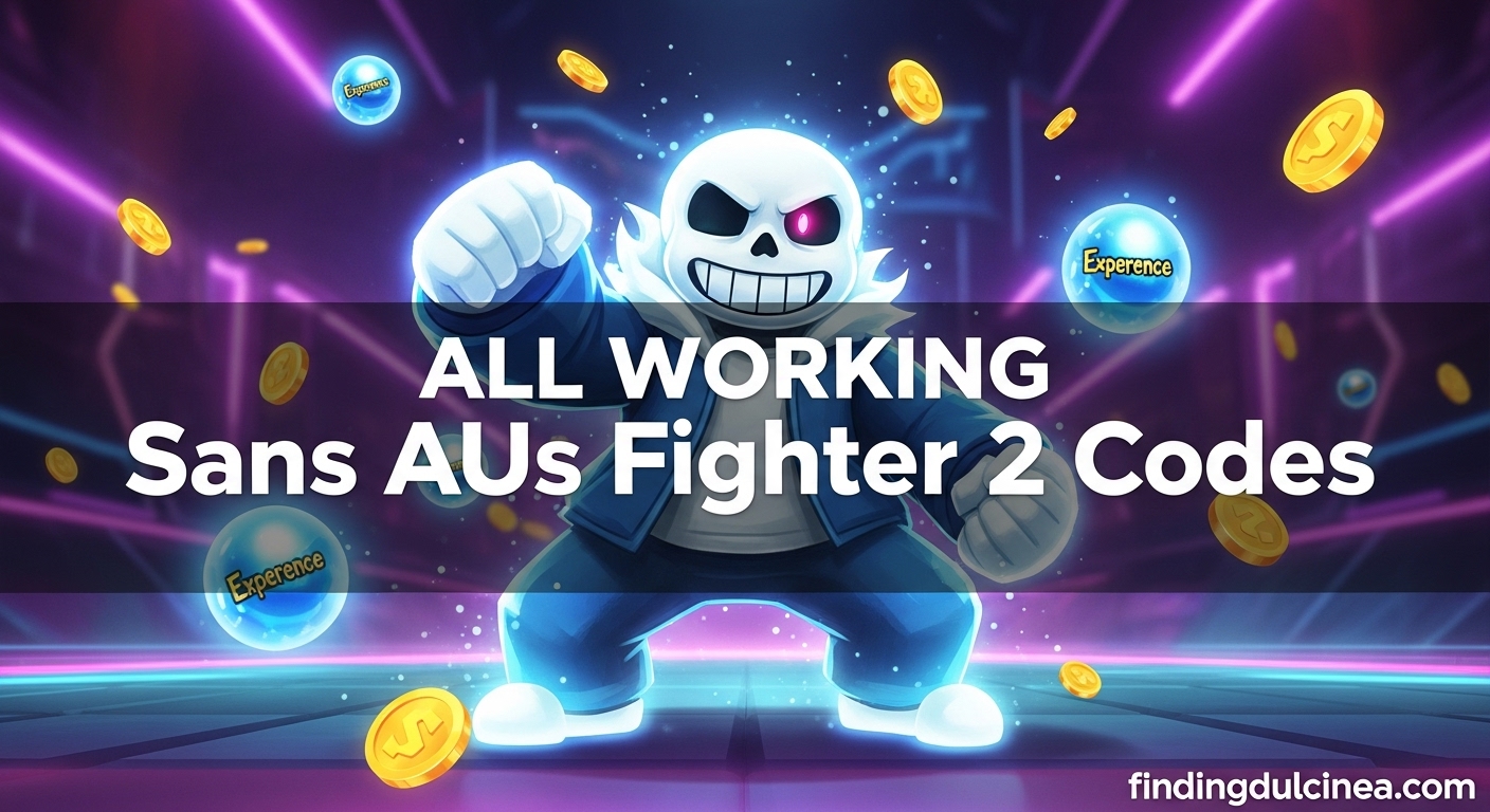 Sans AUs Fighter 2 Codes List for EXP (December 2025)