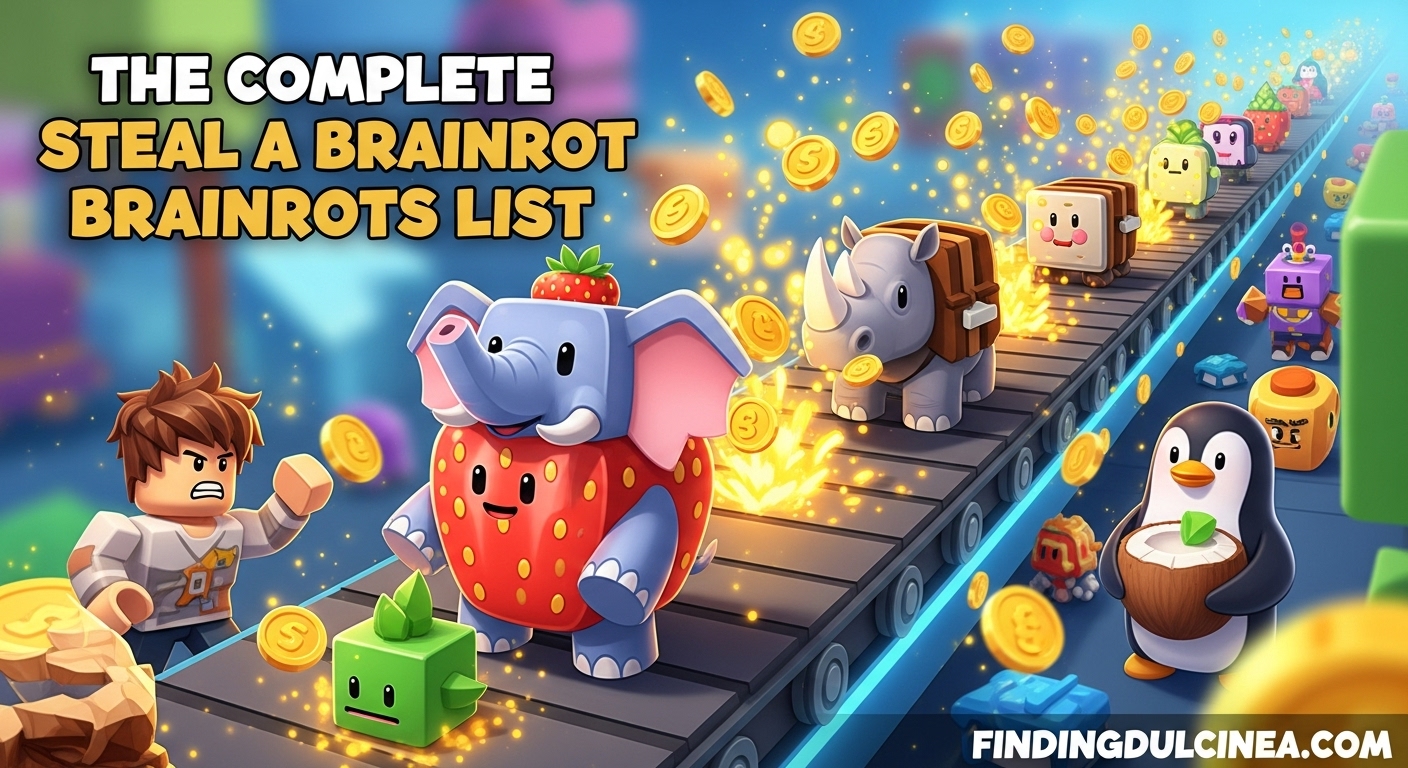 All 150+ Units: Steal a Brainrot Brainrots List (October 2025)