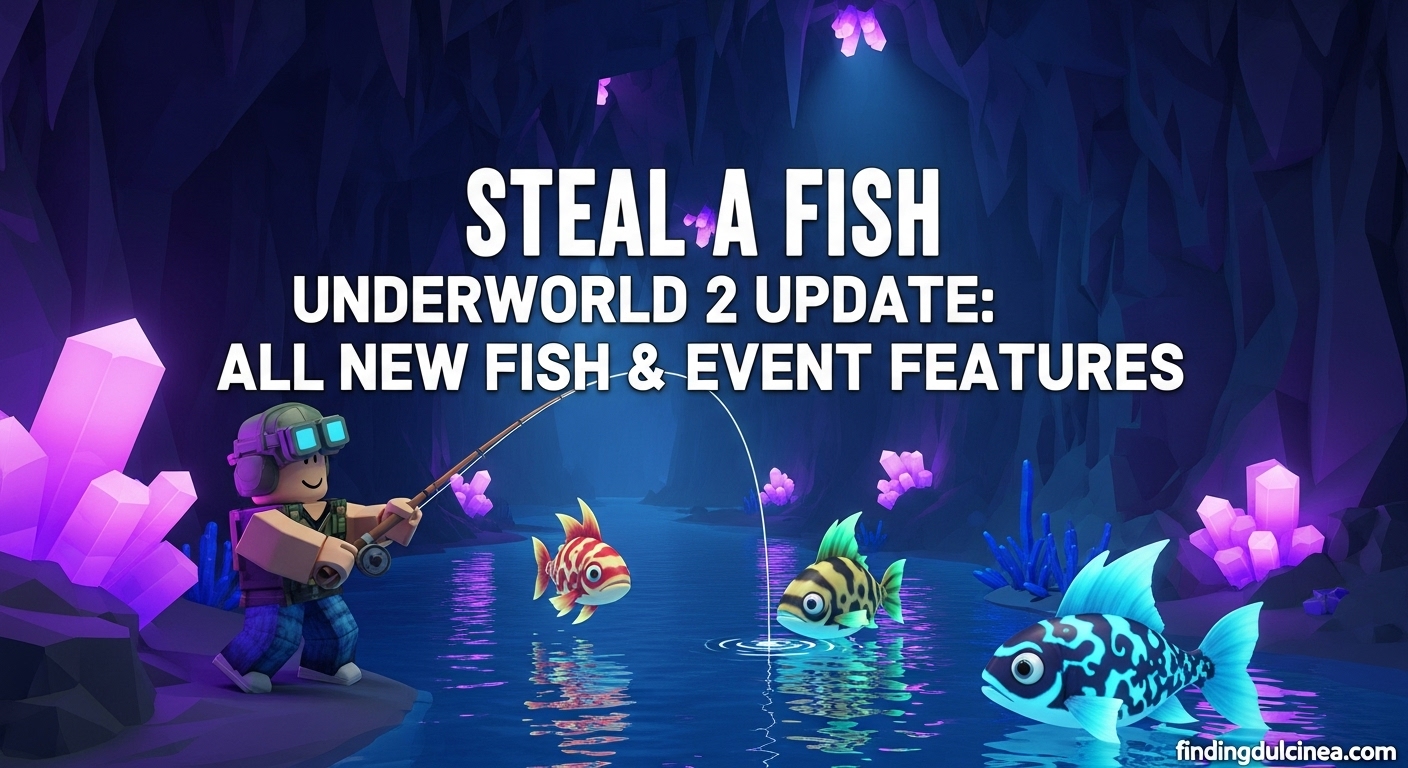 Steal a Fish Underworld 2 Update: New Fish & Features 2025