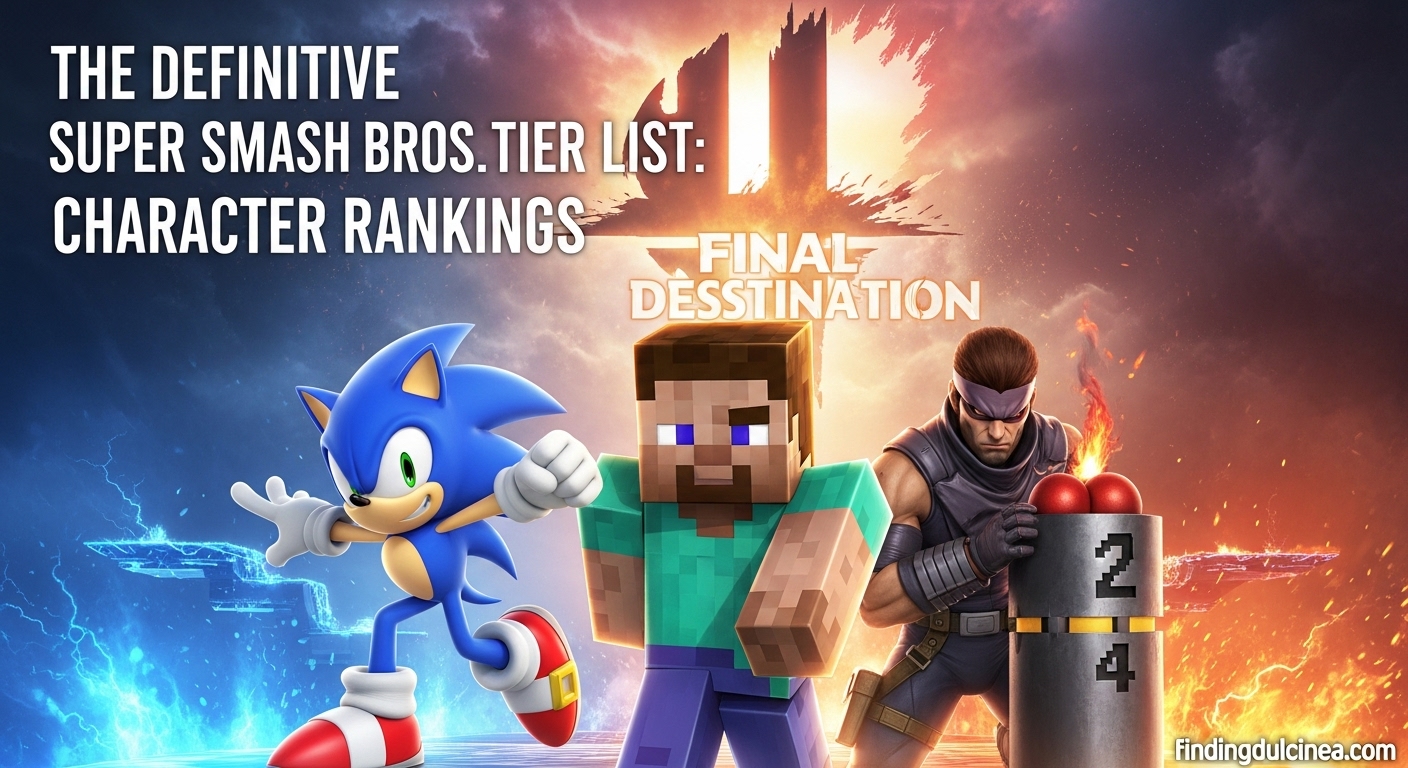 Super Smash Bros Ultimate Tier List (December 2025)