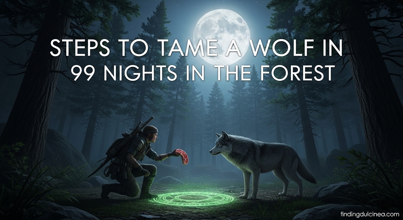 How to Tame a Wolf in 99 Nights in the Forest December 2025