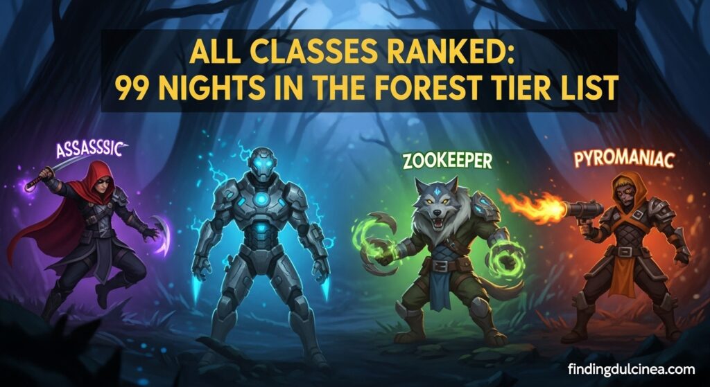 Top Class Rankings: 99 Nights in the Forest Tier List (October 2025)