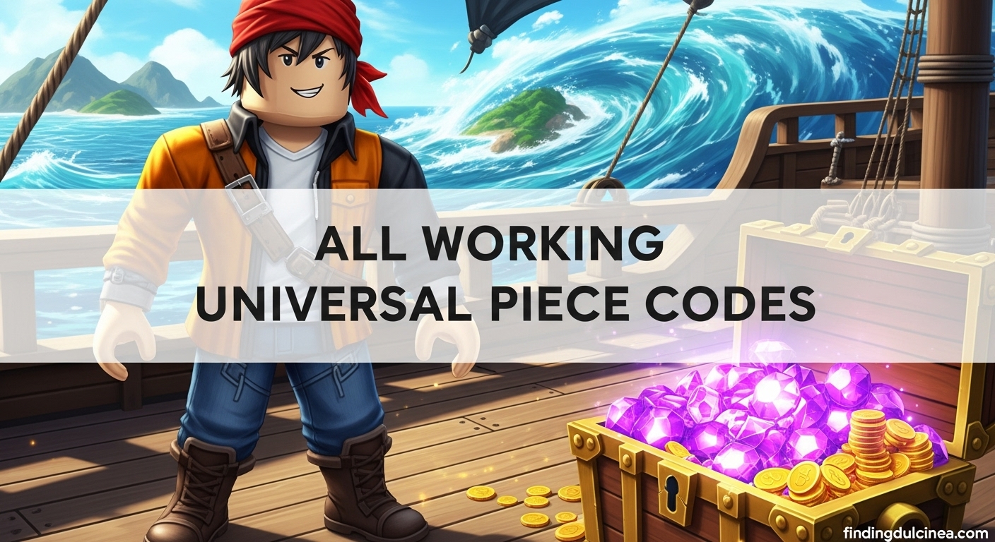 All Universal Piece Codes (December 2025) Free Gems & Yen