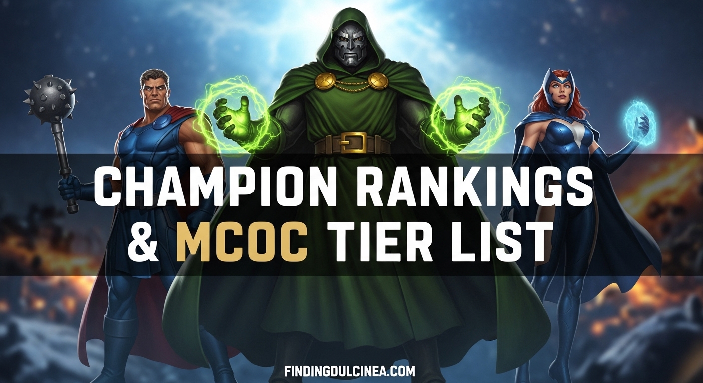 Updated MCOC Tier List November 2025 - All 6 Classes Ranked