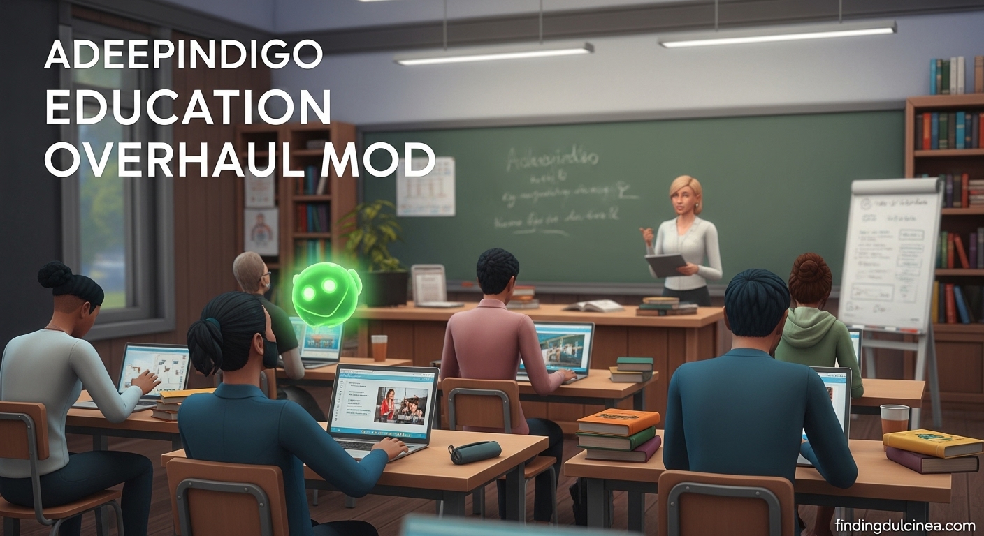 Adeepindigo Education Overhaul Mod (December 2025) Complete Sims 4 Guide