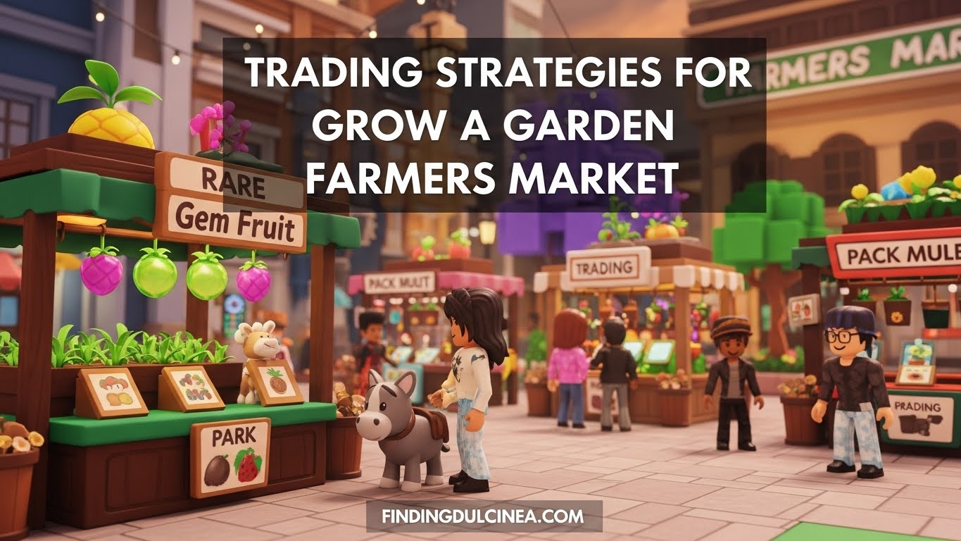 Grow a Garden Farmers Market: Trading Details for March 2026