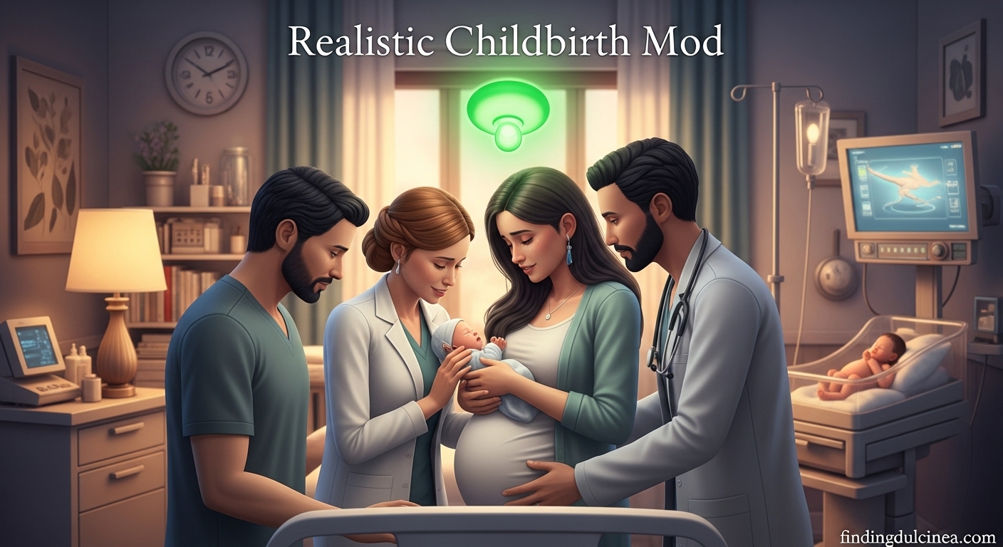 Realistic Childbirth Mod (December 2025) Full Guide to Pregnancy in Sims 4