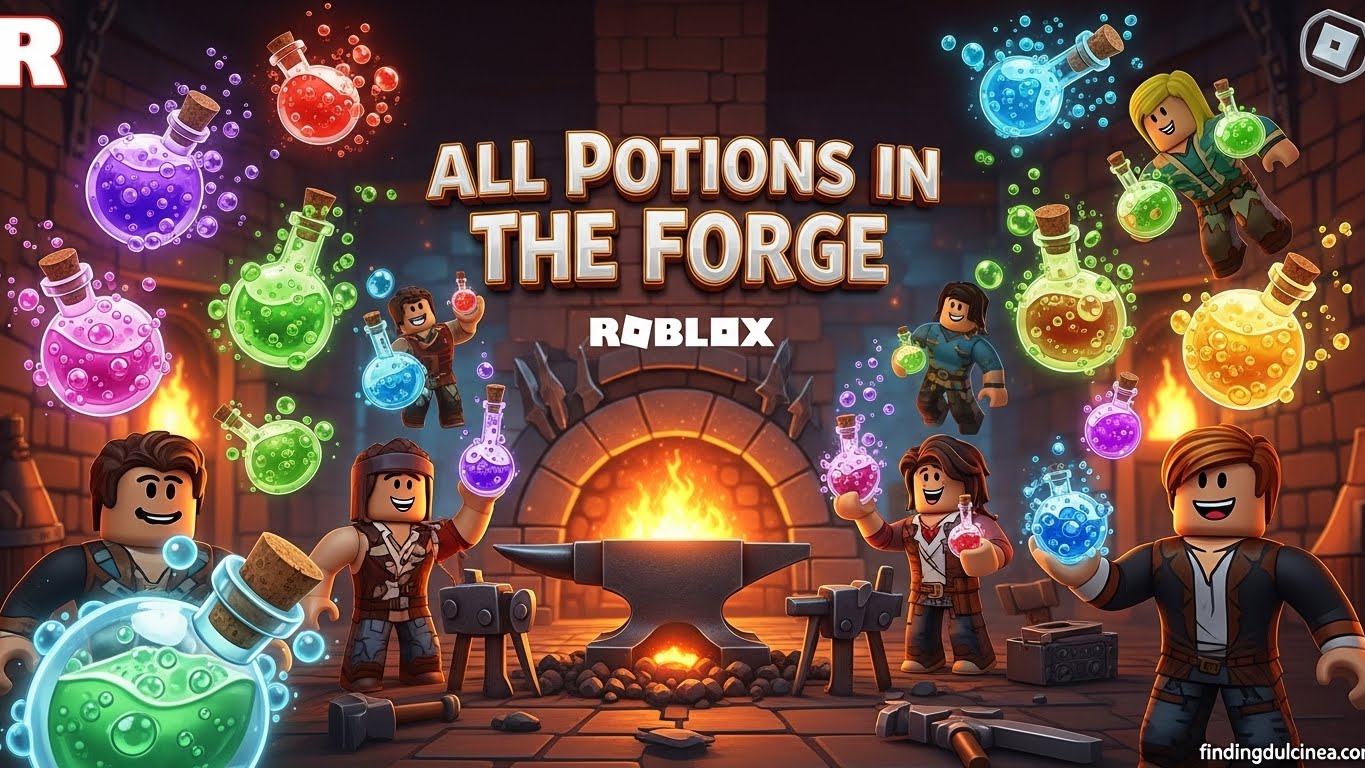 All The Forge Potions Complete Guide (January 2025)