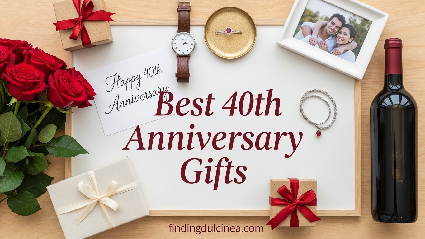 12 Best 40th Anniversary Gifts (January 2025) Exceptional Ruby-Themed ...