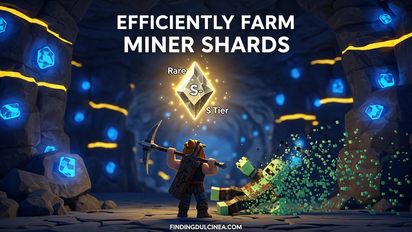 Best Miner Shards Farming Spots in The Forge March 2026