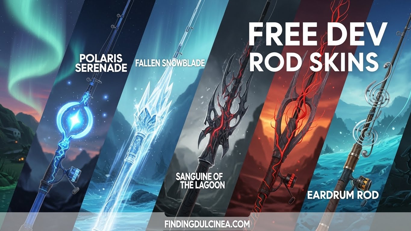 Fisch: Get 5 Free Dev Rod Skins With This Code (December 2025)