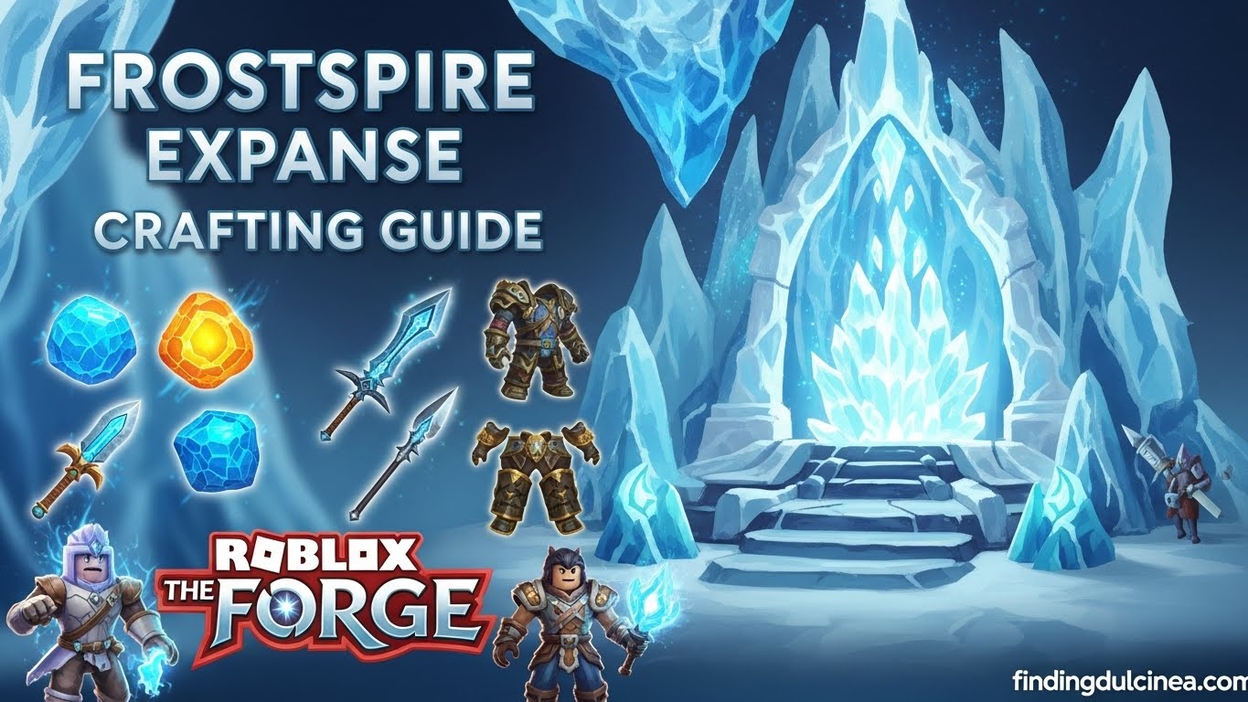 Frostspire Expanse Crafting in The Forge (May 2026) Guide