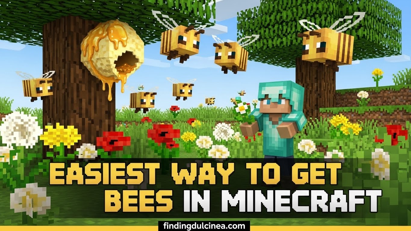 How to Find & Catch Bees in Minecraft (December 2025) Complete Guide