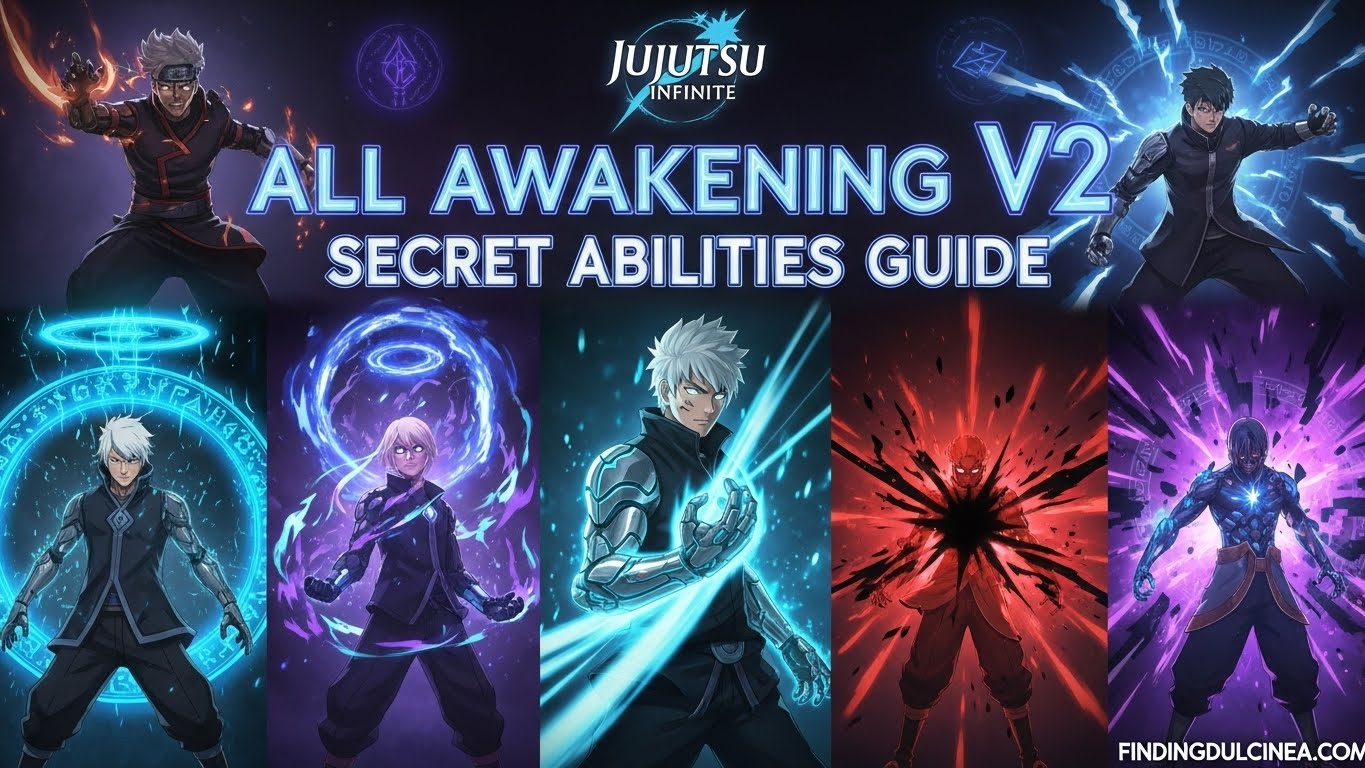 All Awakening V2 Secret Abilities in Jujutsu Infinite (March 2026)