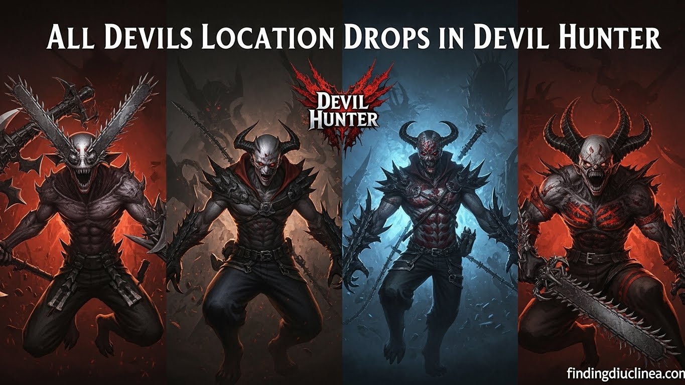 All Devils Location Drops in Devil Hunter (January 2026) Guide