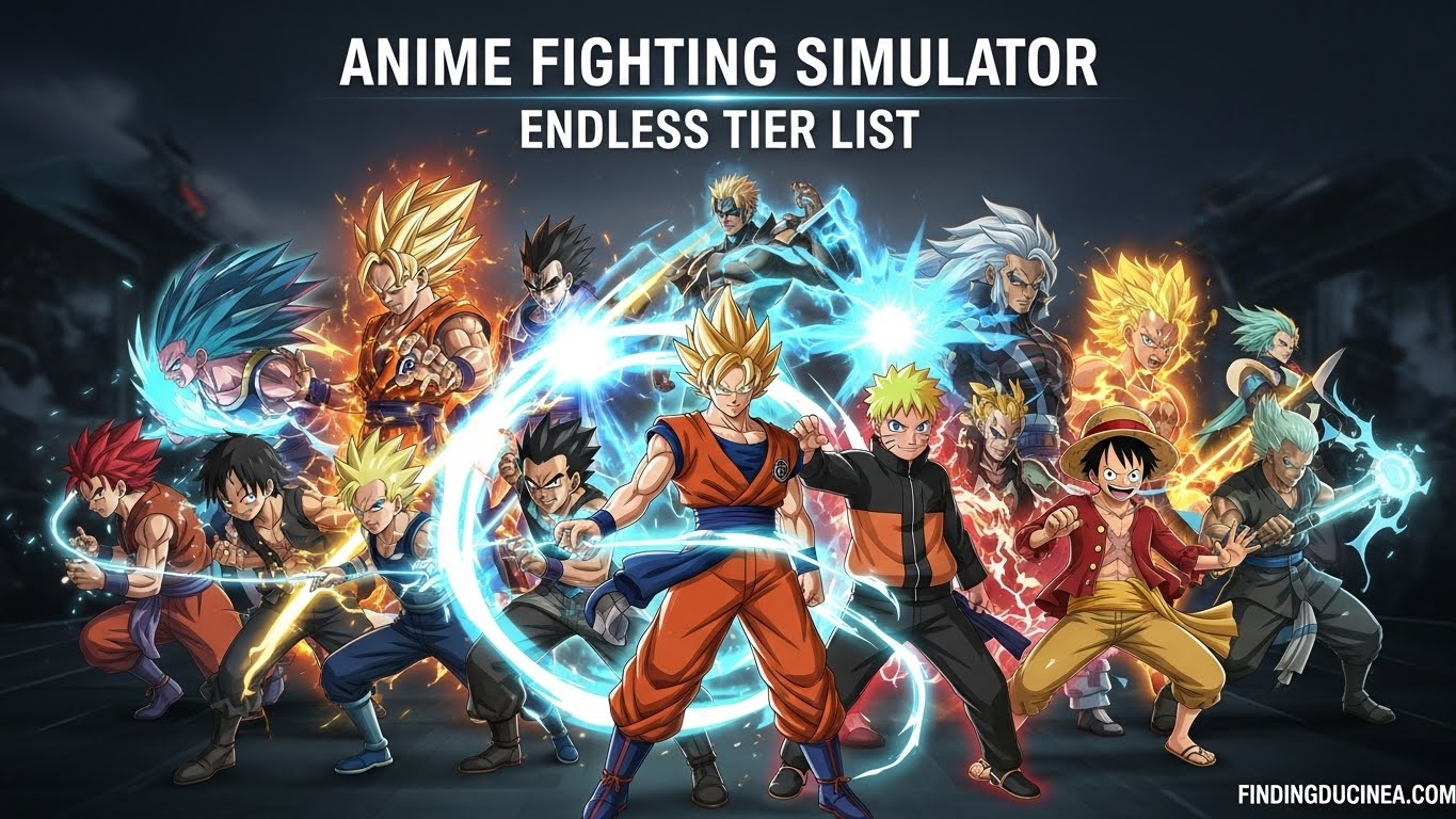Anime Fighting Simulator Endless Tier List (January 2026) Best ...